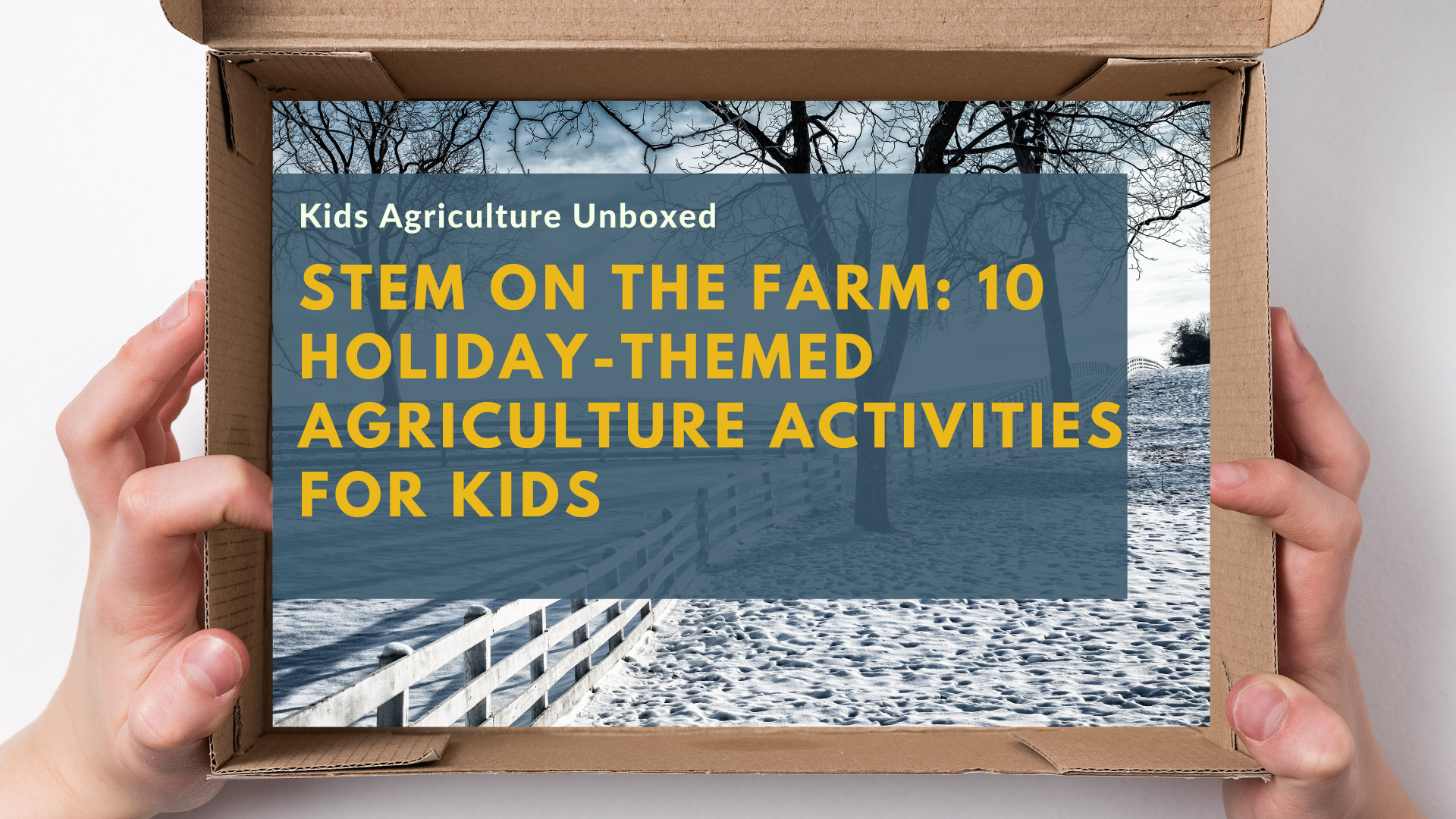 STEM on the Farm: 10 Holiday-Themed Agriculture Activities for Kids ...