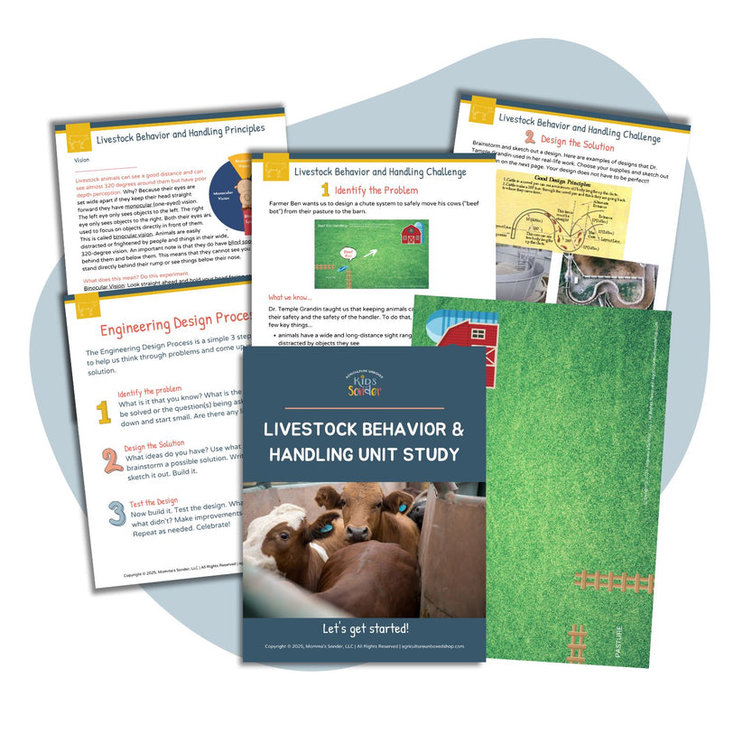 Livestock Behavior and Handling Unit Study (Printable PDF ...