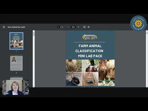 Farm Animal Taxonomy (Classification) Unit Study Printable ...